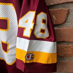 Champion | Shirts | Vintage Champion No 48 Football Jersey | Poshmark